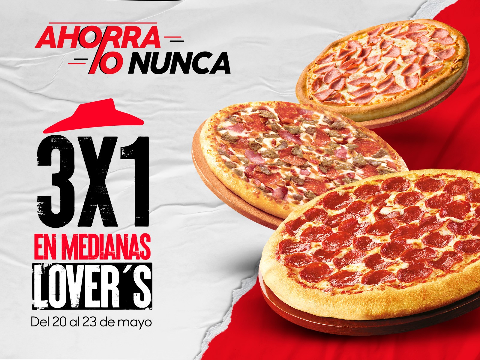 Encuentras las mejores ofertas de tus pizzas favoritas